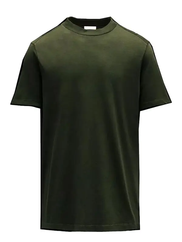 Moncler Logo-trim T-shirt - Green