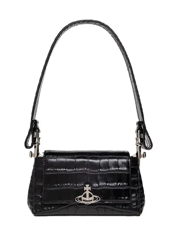 VIVIENNE WESTWOOD Hazel Top Handle Bag - Black