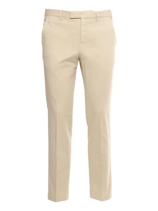 PT TORINO Slim-fit Trousers - Nude
