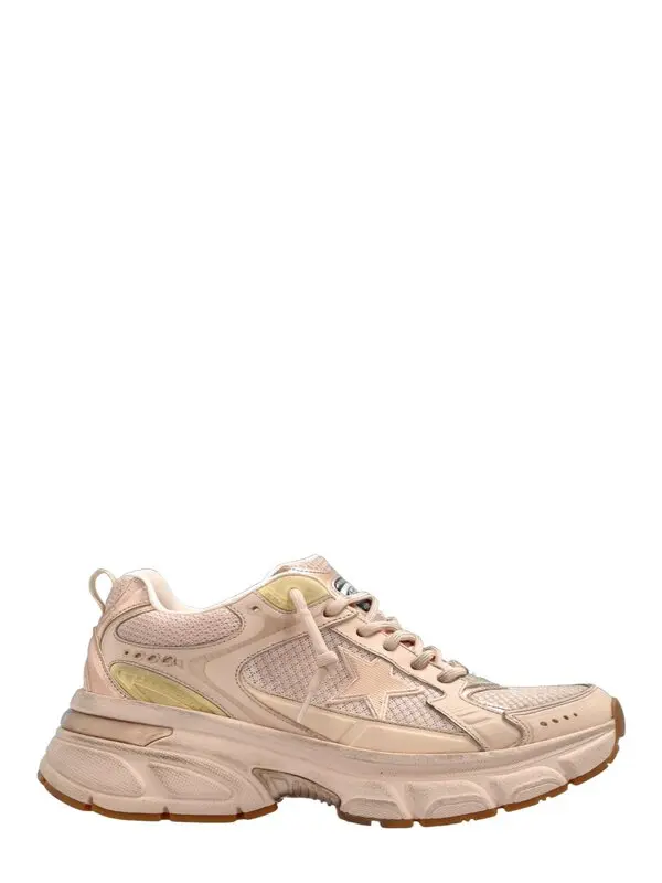GOLDEN GOOSE Lightstar Lace-up Sneakers - Nude