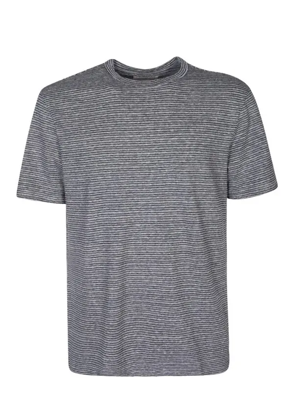 Officine Générale Striped T-shirt - Gray