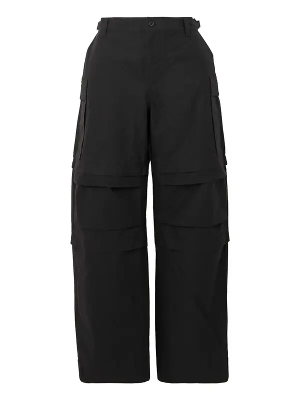Wardrobe.NYC Cotton Cargo Pants - Black