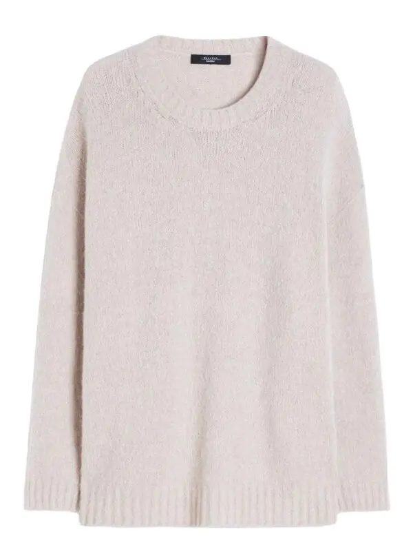 Max Mara Oversized Ribbed Jumper - Sand