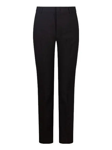 Max Mara Freda Cady Cigarette Trousers - Black
