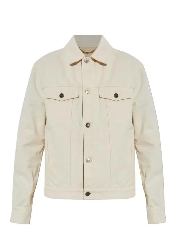 Moschino Button-fastening Denim Jacket - Cream