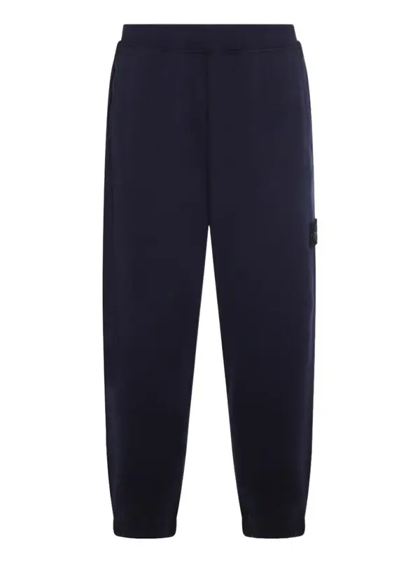 Stone Island Elastic Waist Sweatpants - Blue