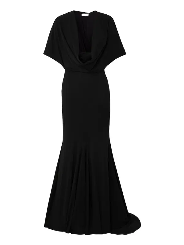 Magda Butrym Hooded Gown - Black