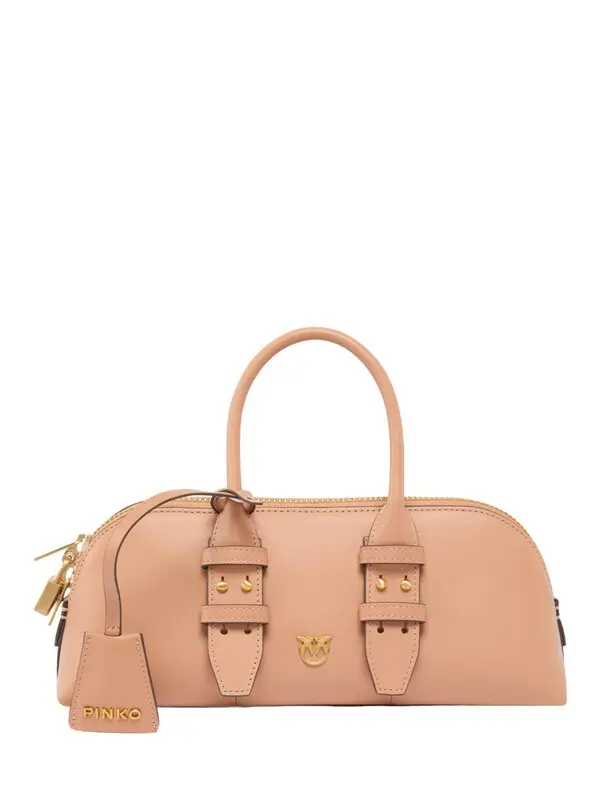 Pinko Small Escape Bowling Bag - Nude