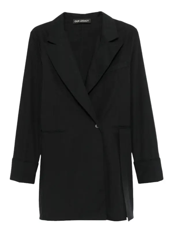 Our Legacy Blazer Shirt - Black