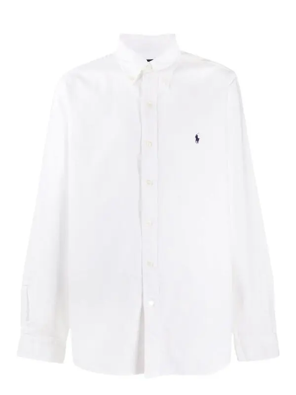 Polo Ralph Lauren Custom Fit Oxford Shirt - White