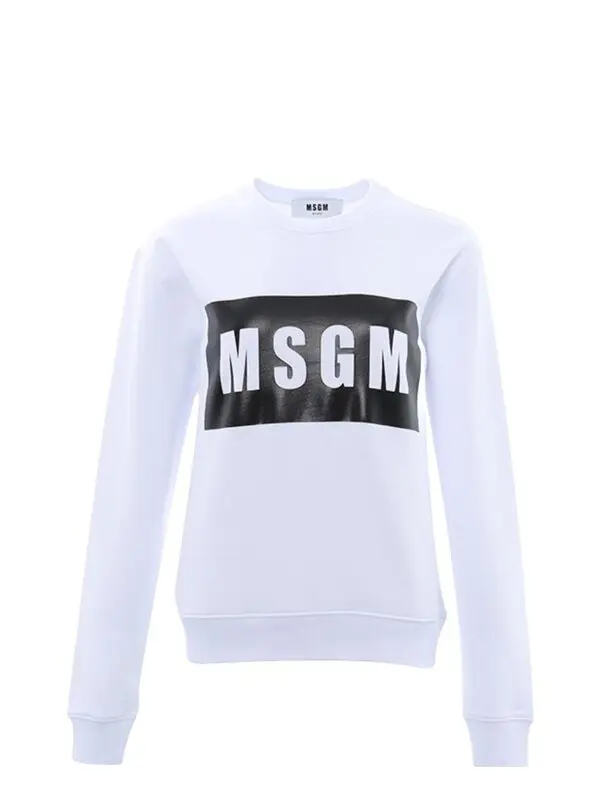 MSGM Logo Hoodie - Black