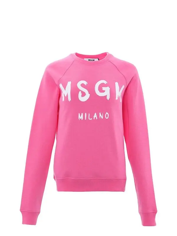 MSGM Logo Hoodie - Pink