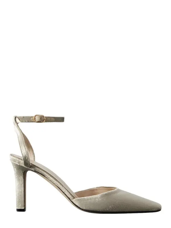 THE ROW Open-toe High-heeled Sandals - Nude