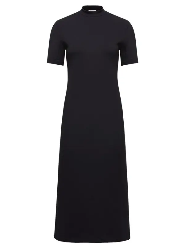Moncler X Ee72 Edward Enninful Midi Dress - Black