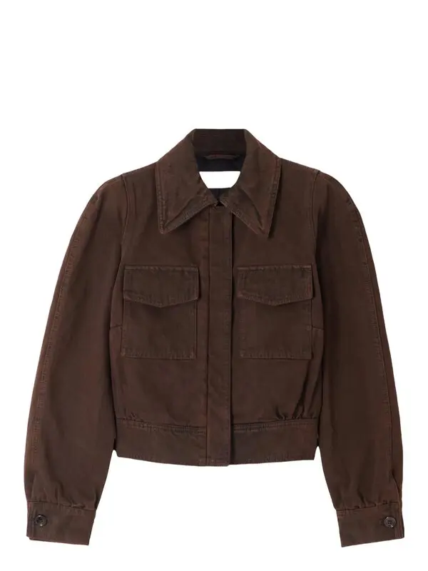 Dries Van Noten Long-sleeve Denim Jacket - Brown