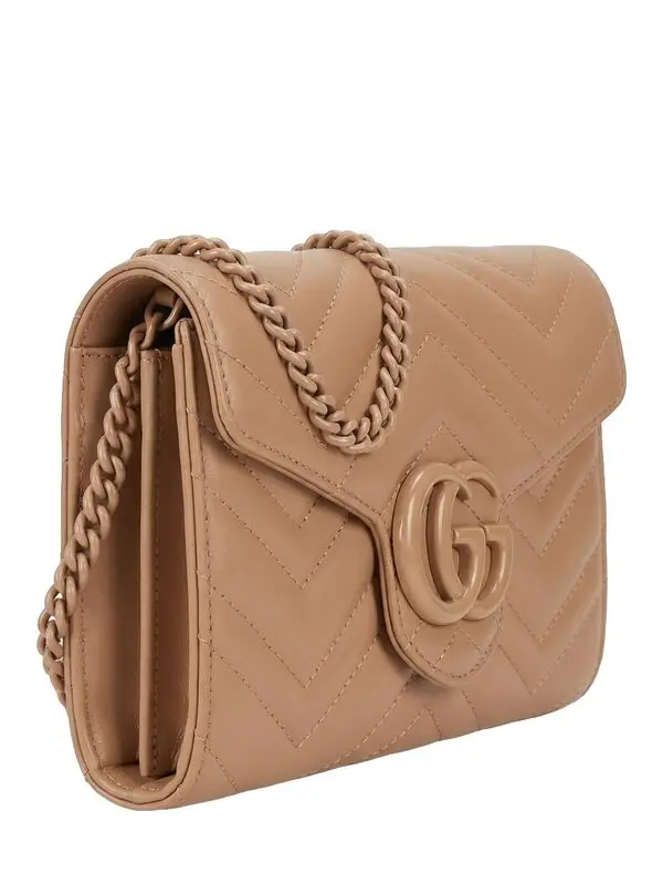 Gucci Marmont Mini Bag - Nude