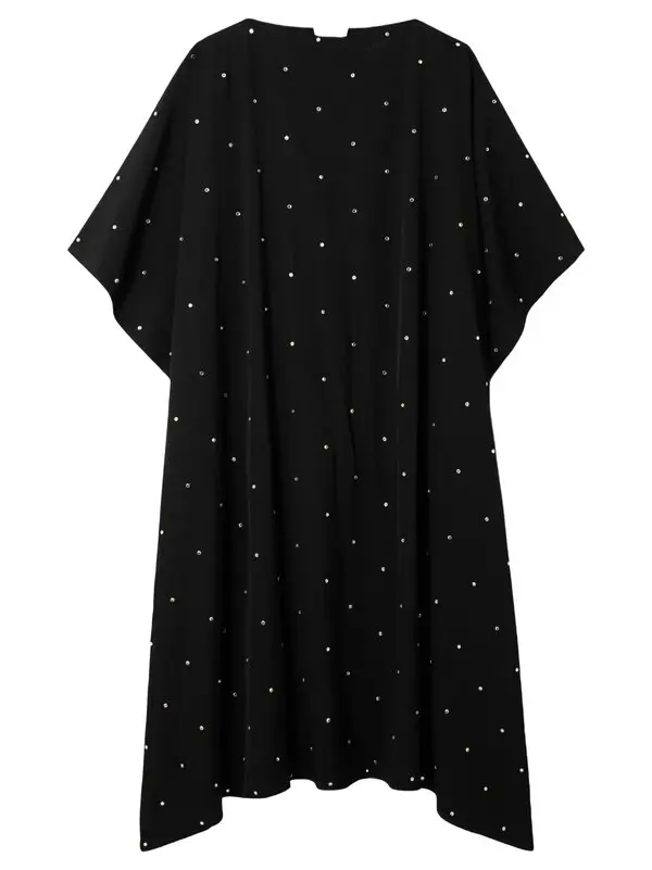 Stella McCartney Embellished Crepe Dress - Black
