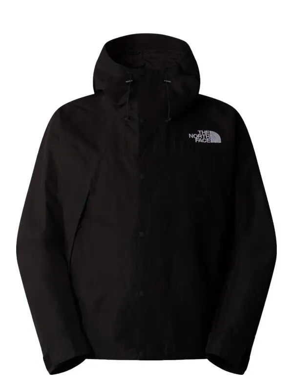 The North Face Dryvent Mono Logo Hooded Jacket - Black