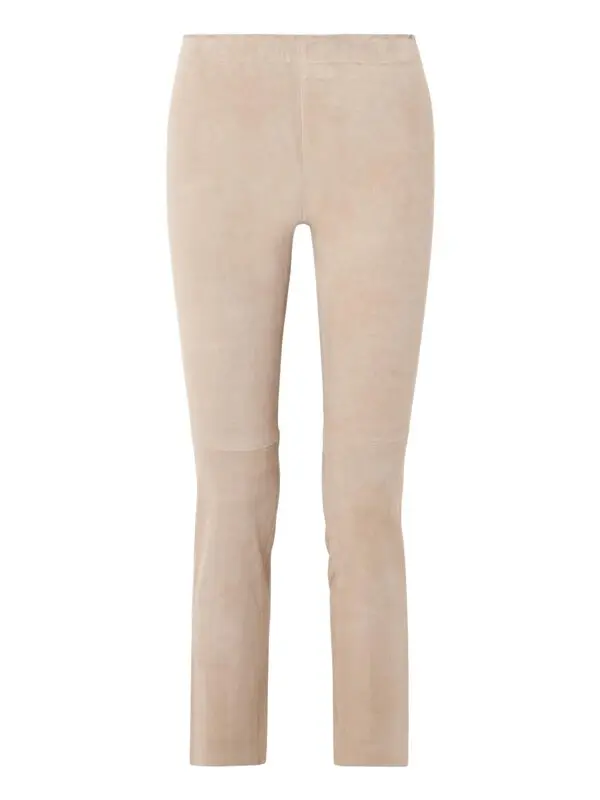 Stouls Suede Leggings - Nude
