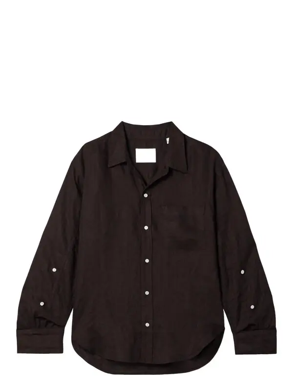 Citizens Of Humanity Kayla Linen Shirt - Black