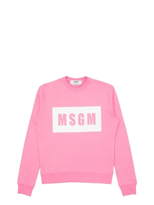 MSGM Logo Hoodie - Pink