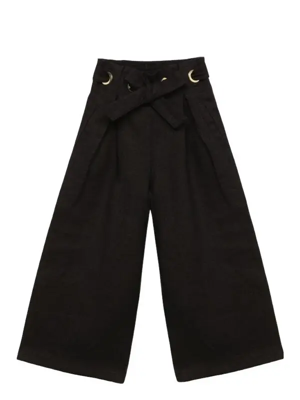 Chloé Bow Trousers - Black