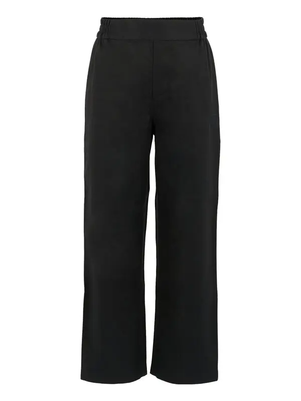 Burberry Embroidered Equestrian Knight Trousers - Black
