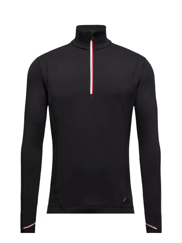 Moncler Polartec Half-zip Sweatshirt - Black