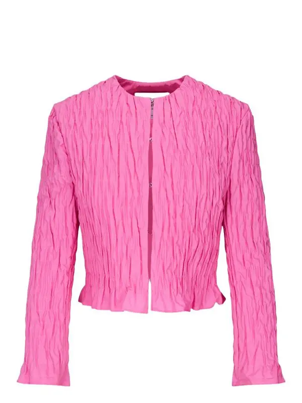 MSGM Ruffled Jacket - Pink