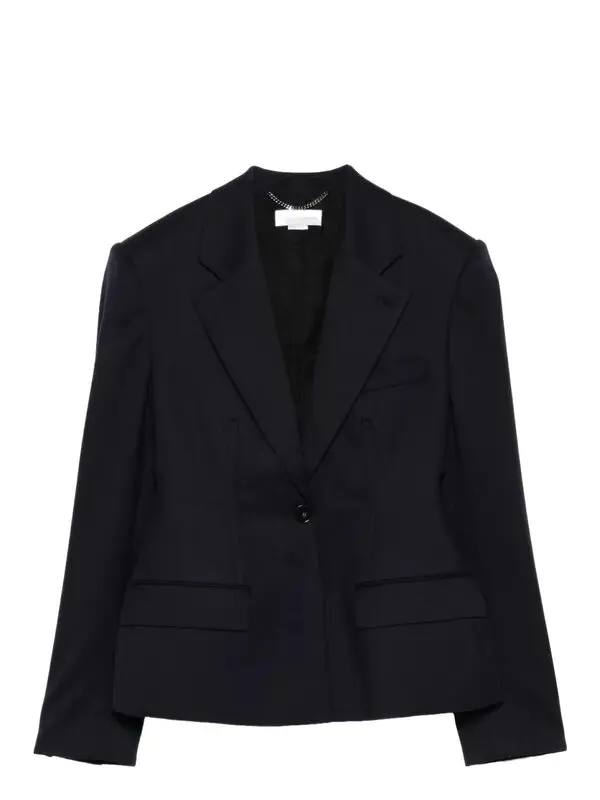 Stella McCartney Single-button Tailored Blazer - Black