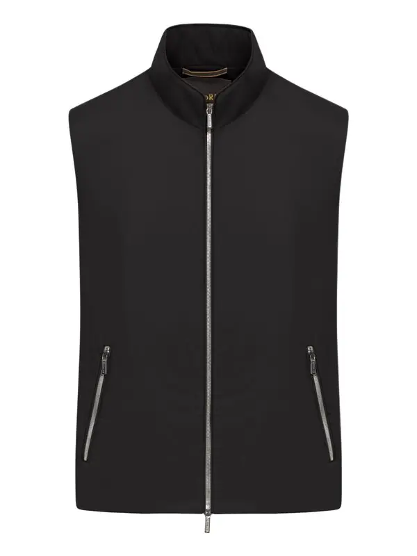 MOORER Padded Gilet - Black