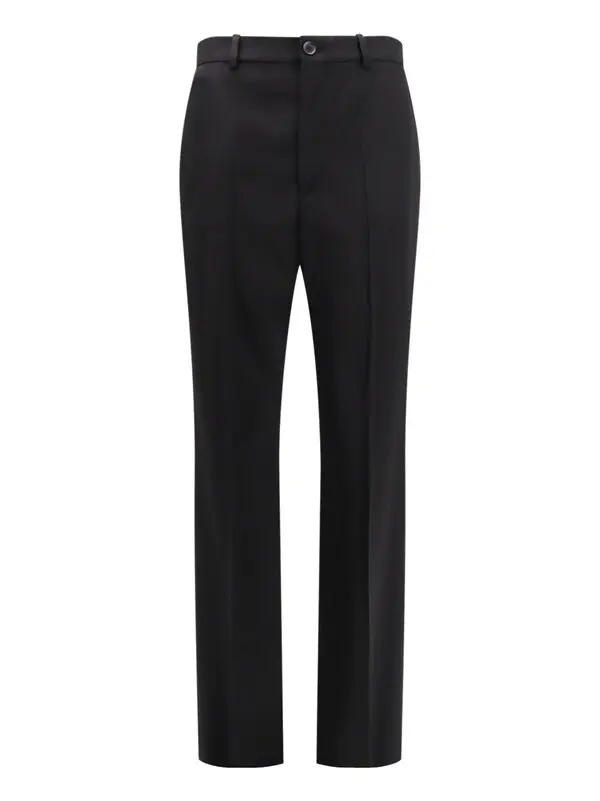 Balenciaga Baggy Tailored Trousers - Black