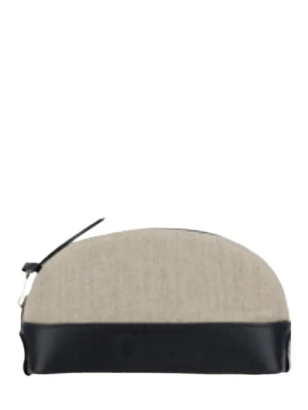 Chloé Logo Clutch - Nude