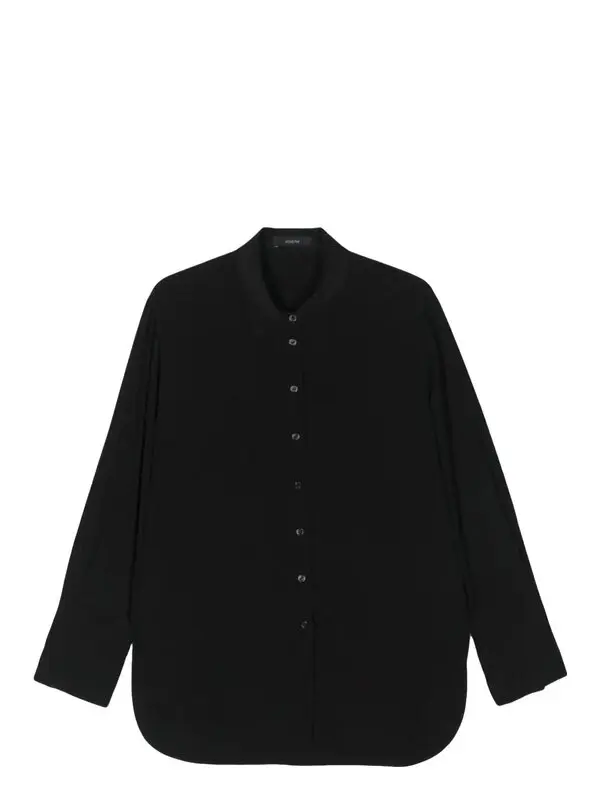 JOSEPH Joe Crepe-de-chine Shirt - Black