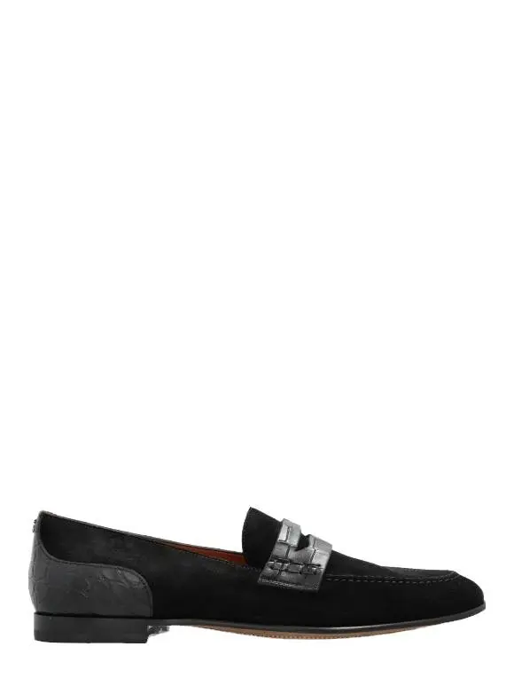 Dolce & Gabbana Round Toe Loafers - Black