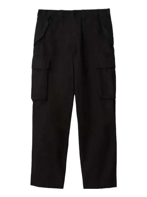 Burberry Straight-leg Cargo Pants - Black