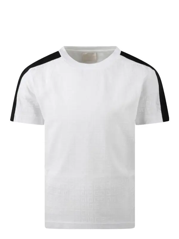 Givenchy Logo Tape Detail T-shirt - White