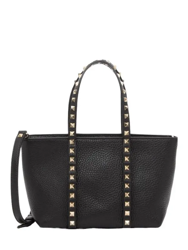 Valentino Garavani Mini Studded Shoulder Bag - Black