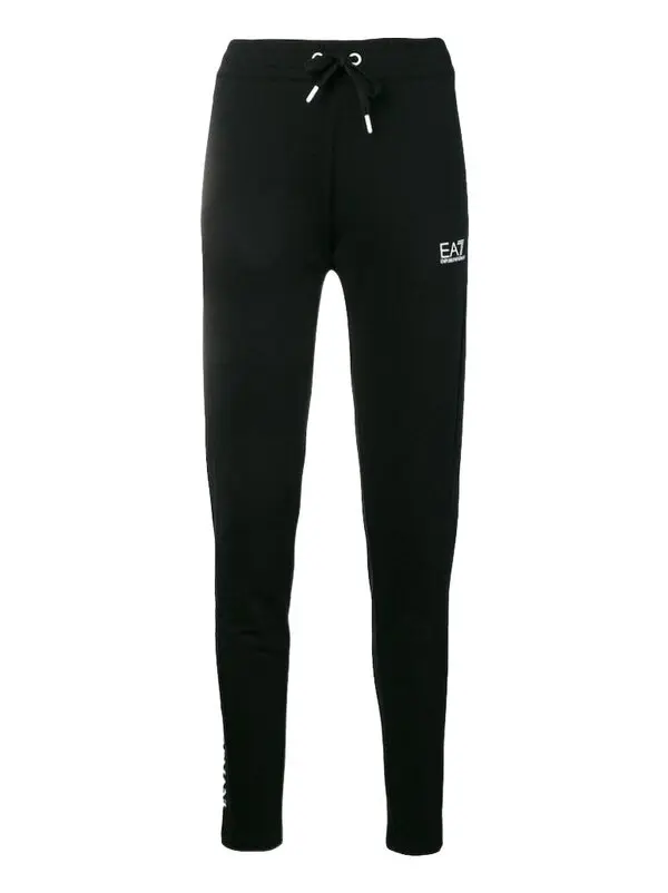 EA7 Logo Sweatpants - Black