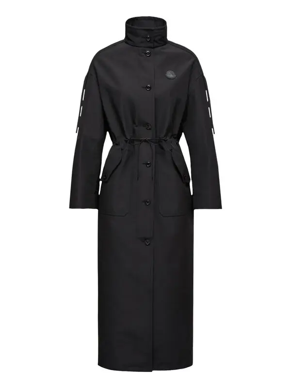 Moncler X Ee72 Edward Enninful Winifred Trench Coat - Black