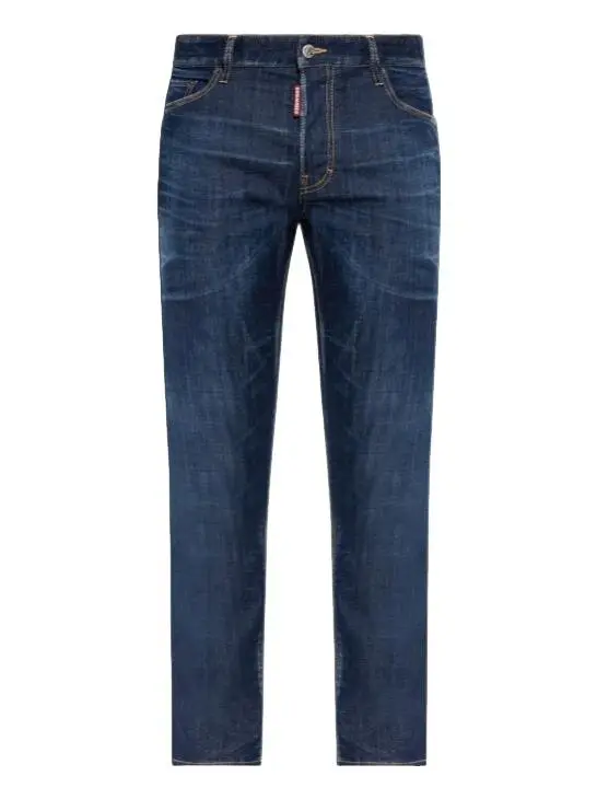 Dsquared2 Distressed Skinny Jeans - Blue