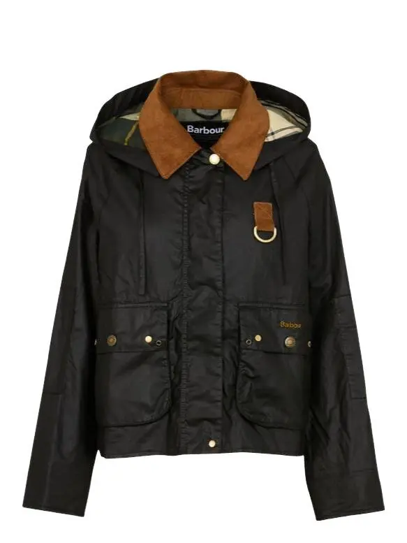 Barbour Erma Hooded Jacket - Black