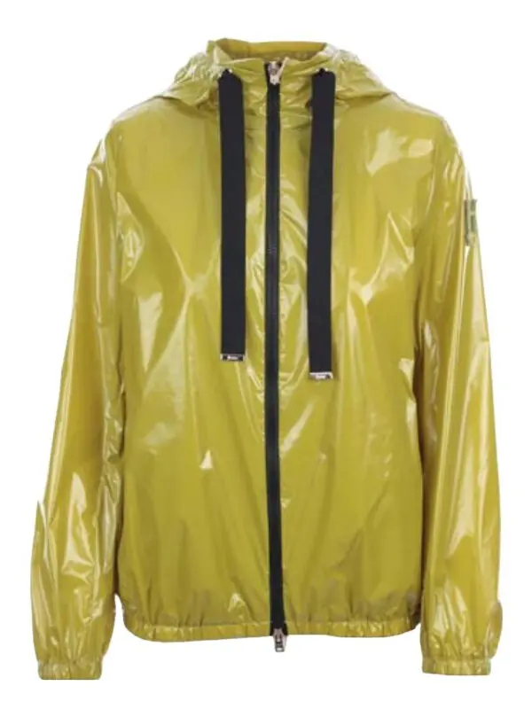 Herno High-shine Drawstring Hooded Jacket - Multicolor