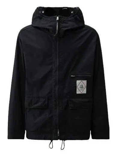 C.P. COMPANY Hooded Utility Jacket - Blue