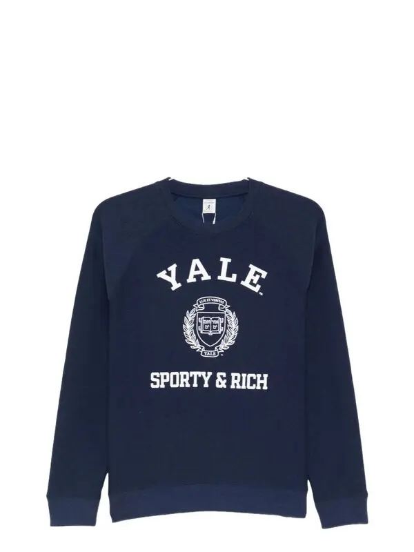 SPORTY  RICH Sporty & Rich "yale" Sweatshirt - Blue