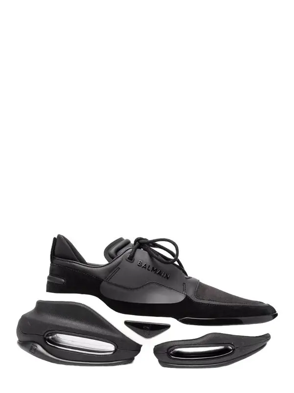 Balmain B-bold Low-top Sneakers - Black