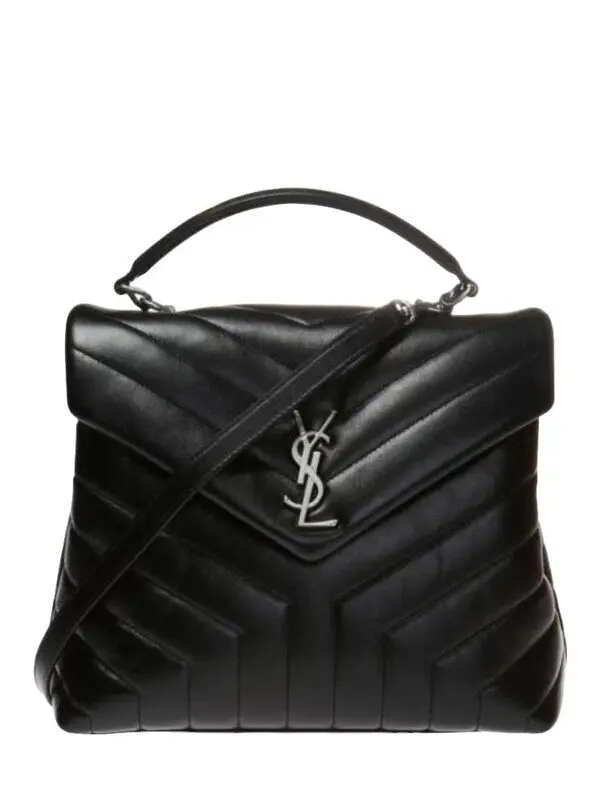 Saint Laurent Loulou Shoulder Bag - Black