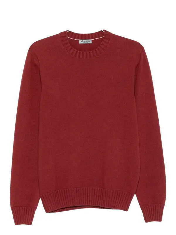 GRAN SASSO Crewneck Jumper - Red