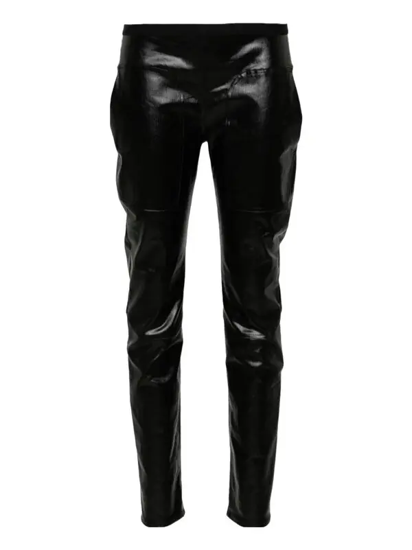 Rick Owens Elasticated-waist Leggings - Black