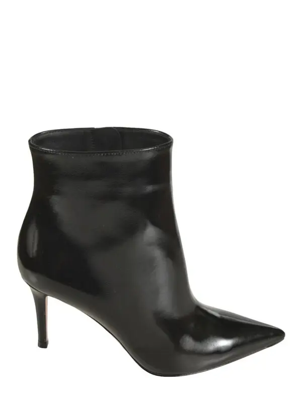 GIANVITO ROSSI Pointed-toe Stiletto Ankle Boots - Black